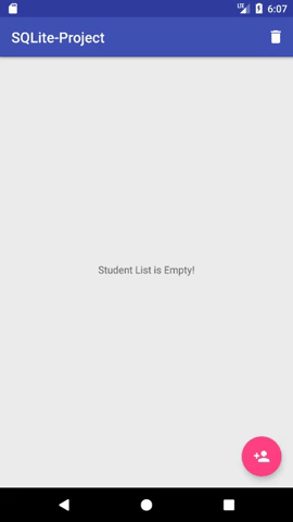 Android Sqlite Database Tutorial Crud Operations On 1 Table 3